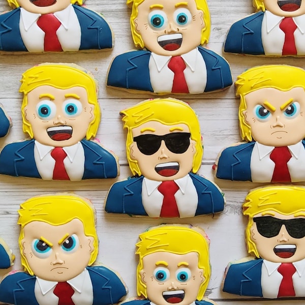 Trump Cookies - Etsy