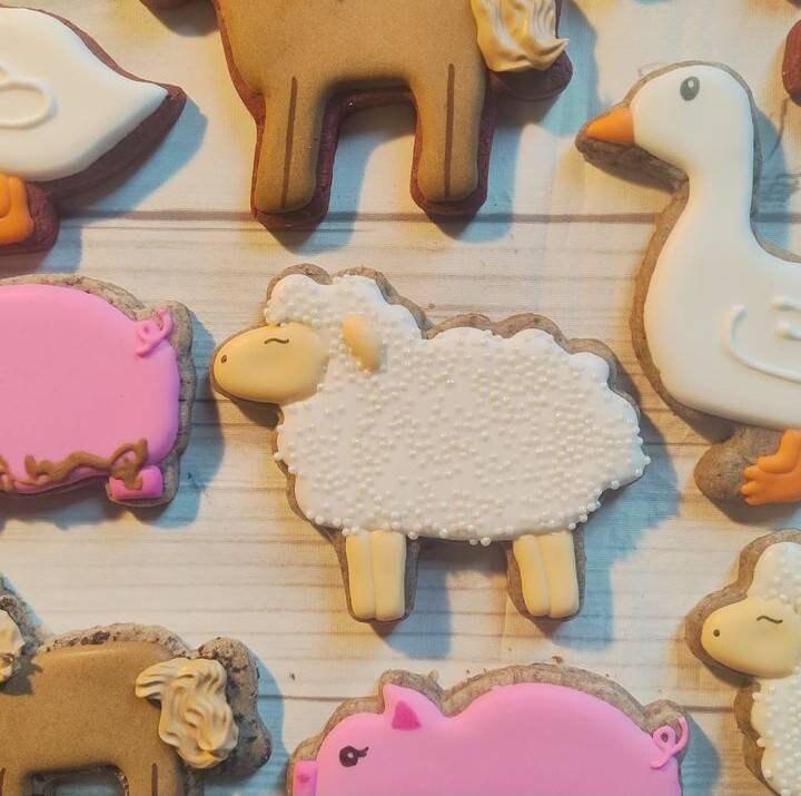 Farm Animal Cookies - Etsy
