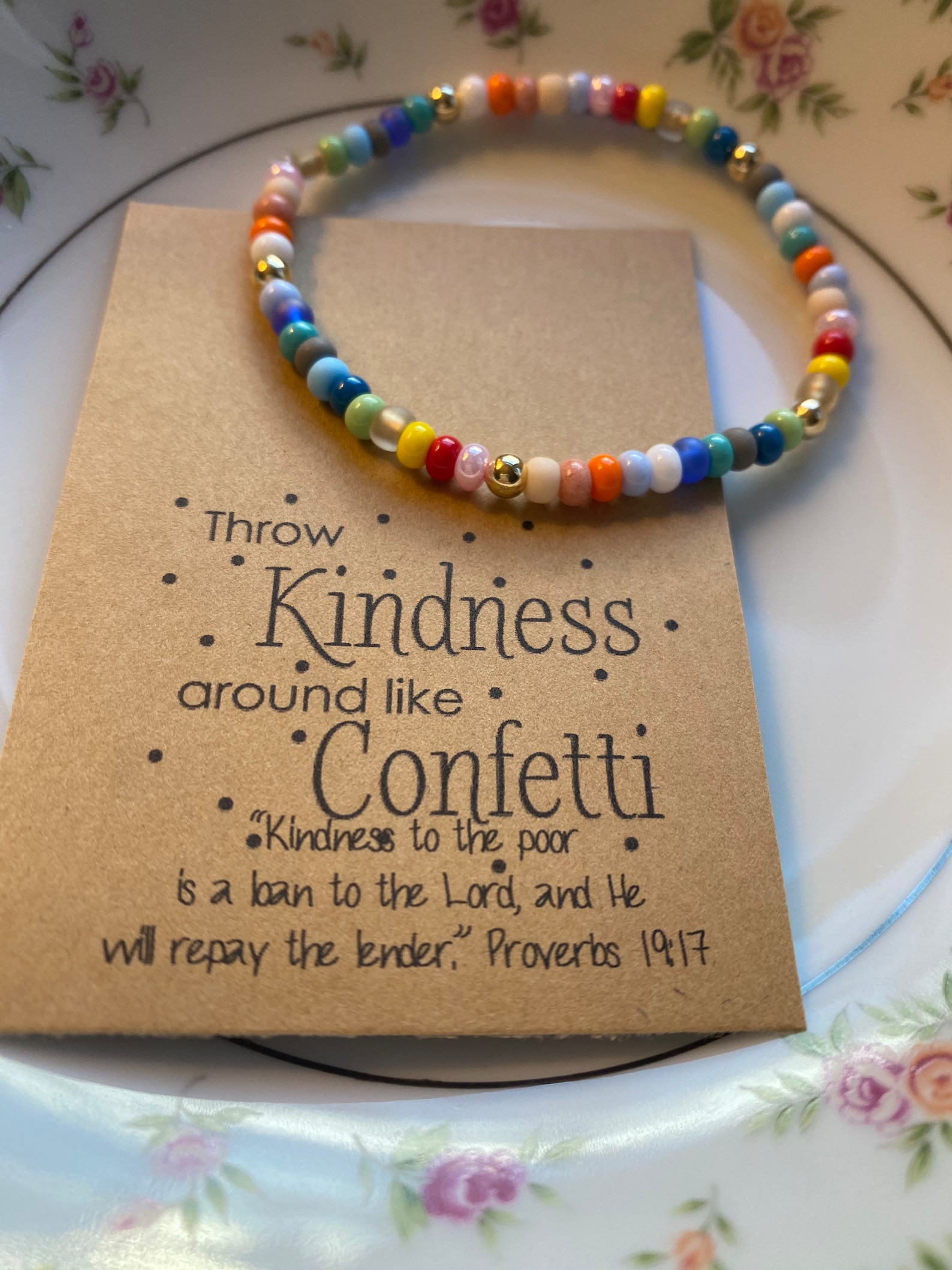 The Mini Kindness Bracelet - Etsy