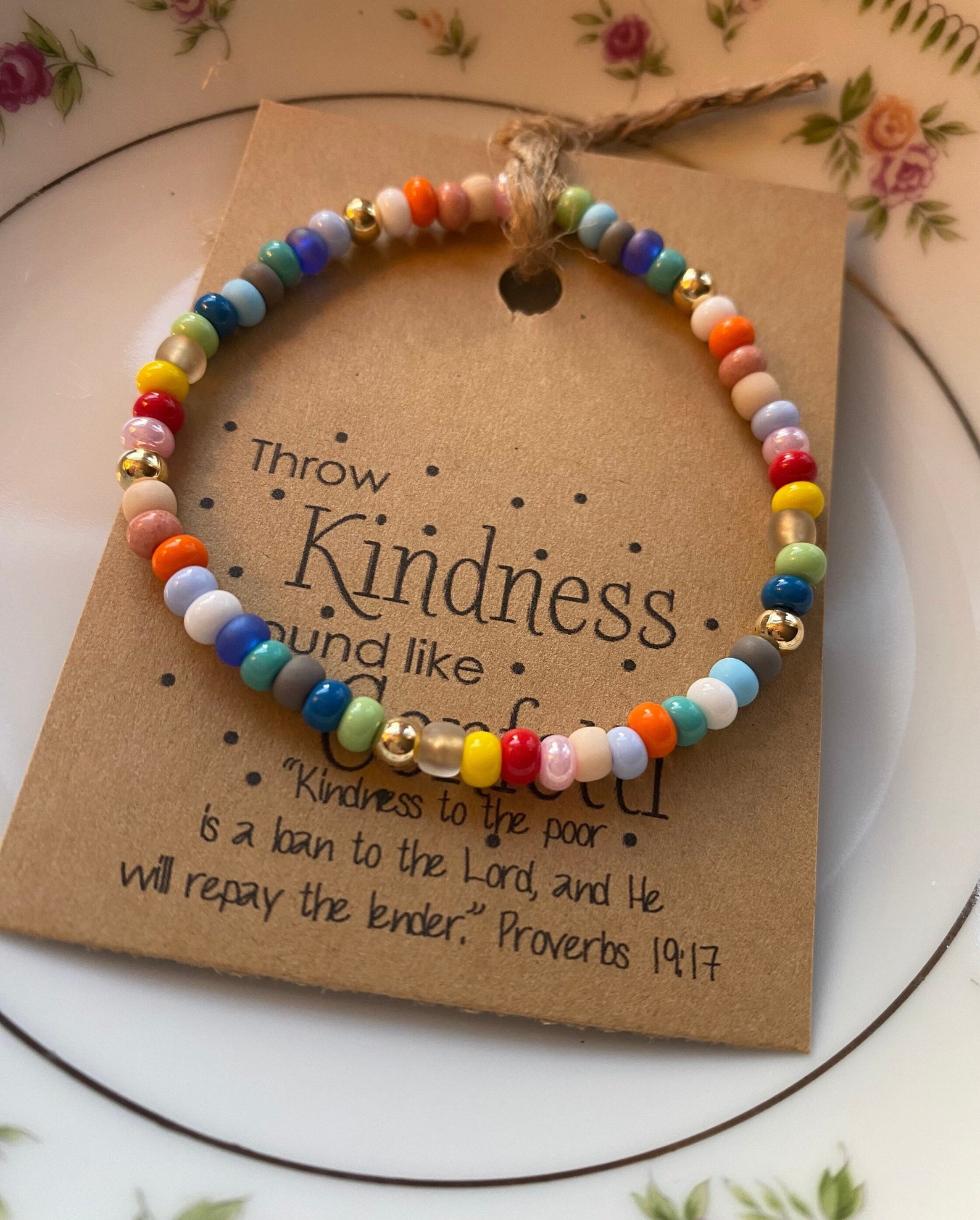 The Mini Kindness Bracelet - Etsy