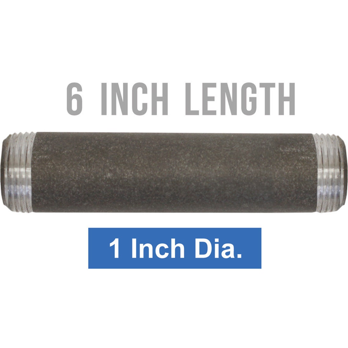 Industrial 6 Pipe Hardware 1 Inch Dia | Etsy