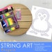 DIY Penguin String Art Wood Pallet Sign Kit - Etsy