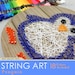 DIY Penguin String Art Wood Pallet Sign Kit - Etsy