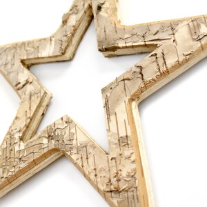 Bark Wood - Hanging Star - Etsy
