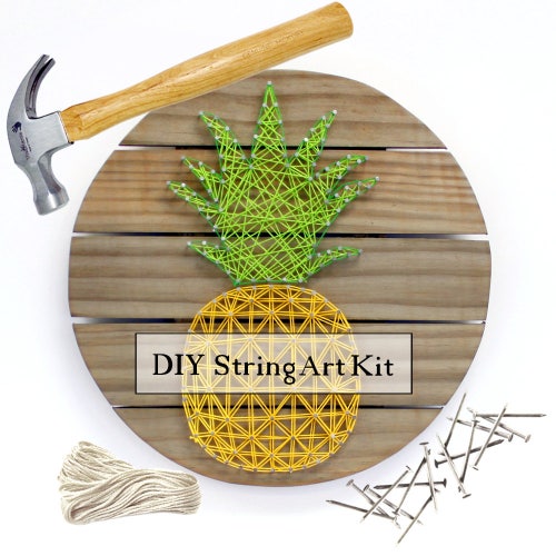 DIY Cactus Succulent String Art Kit - Etsy