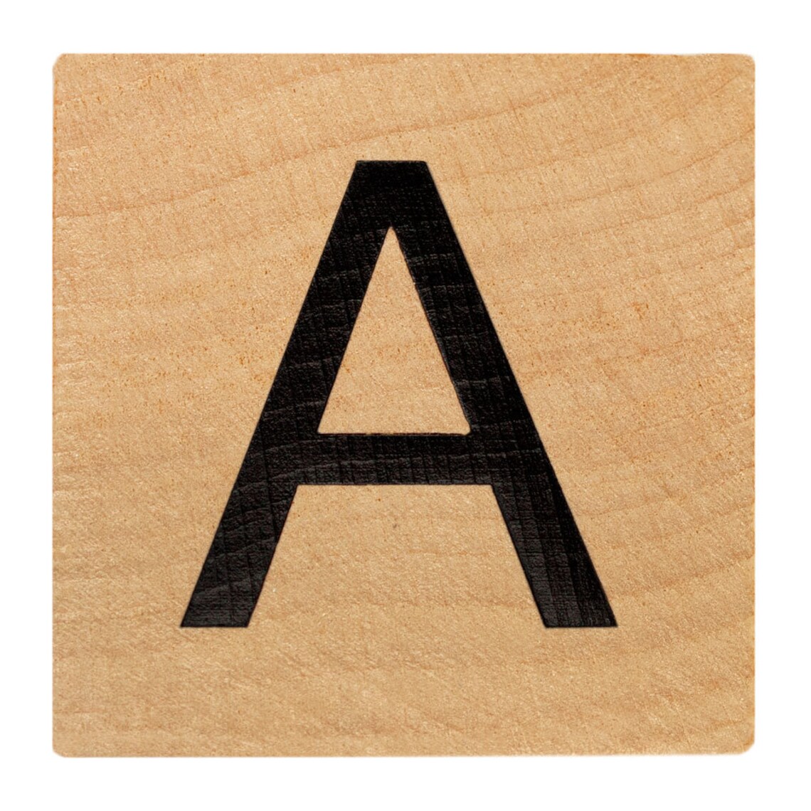 2" Square Wood Alphabet Tiles - Please Describe in Notes Letter ...
