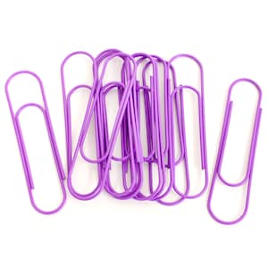 Jumbo Paper Clips 4" - 12 Pack Bright Colors Huge - Etsy