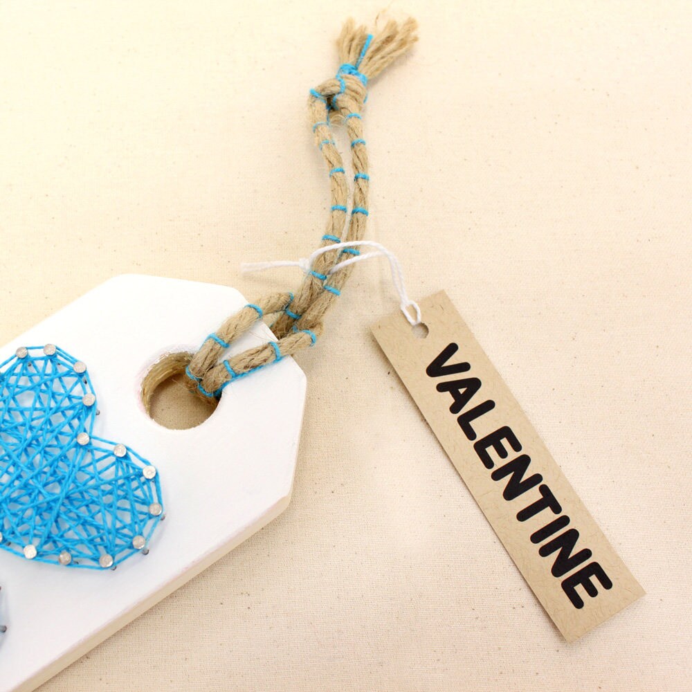 DIY Triple Heart String Art Kit Three Large Wood Hanging | Etsy