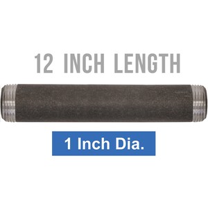 Industrial 12" Pipe Hardware - 1 Inch Dia - Etsy