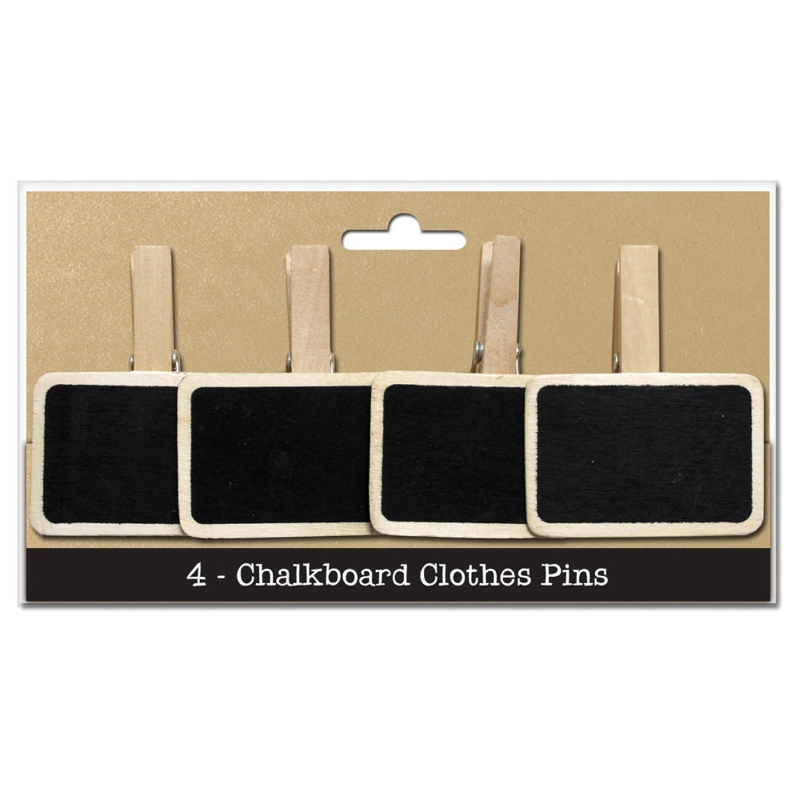 4 Chalkboard Clothespins - Etsy