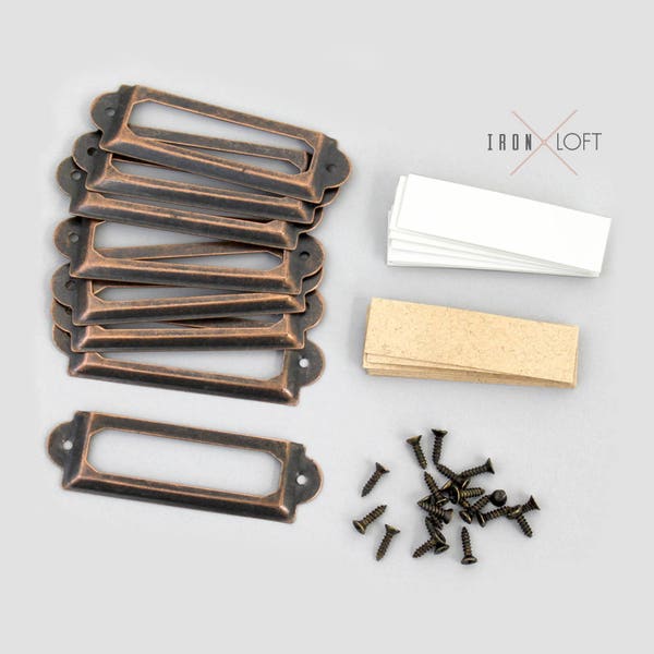 Metal Shelf Label - Etsy