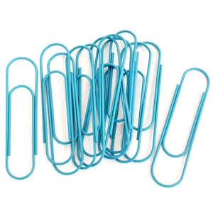 Jumbo Paper Clips 4" - 12 Pack Bright Colors Huge - Etsy