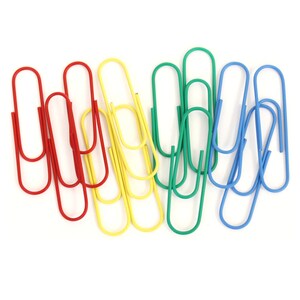 Jumbo Paper Clips 4" - 12 Pack Bright Colors Huge - Etsy
