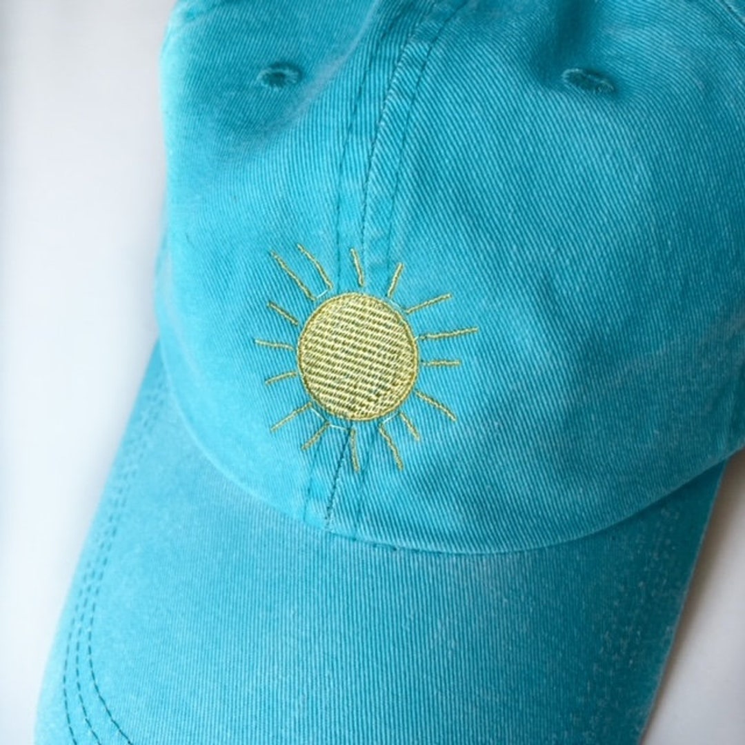 Sunshine Hat Mini Sun Cap Miniature Golden Sun Women's - Etsy