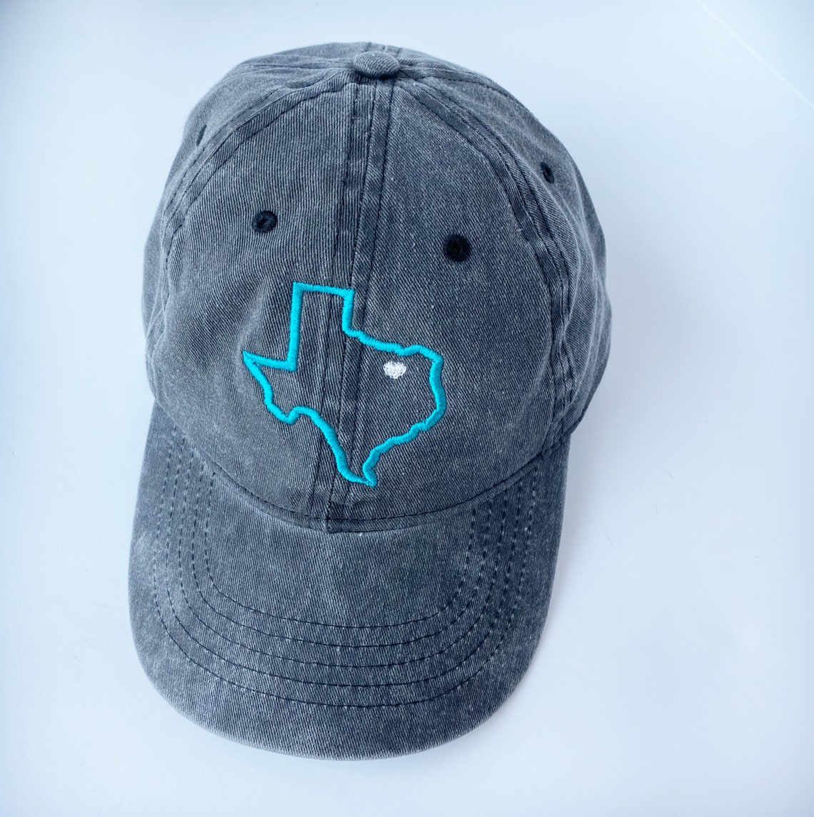 Texas Hat with Heart over City Texas Hat Texas State Hat | Etsy