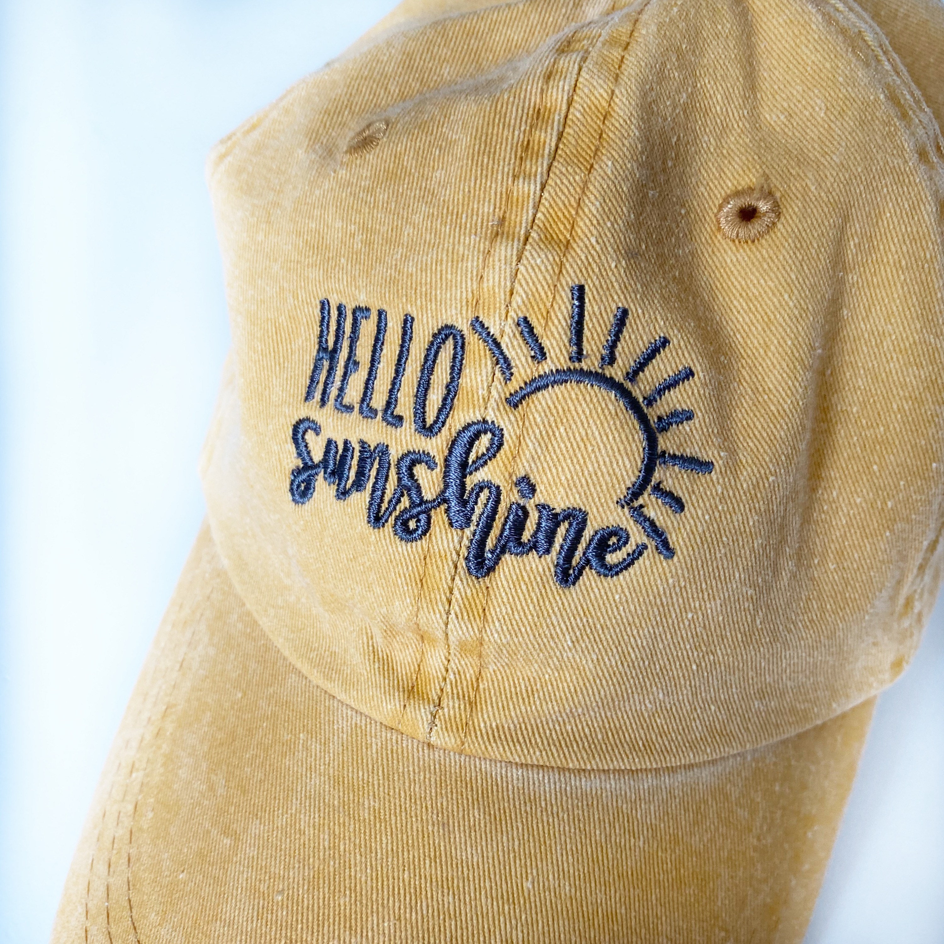 Hello Sunshine Hat Sunshine Hat Hello Sunshine Baseball Cap | Etsy