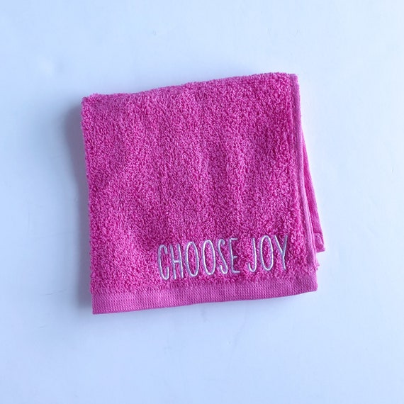 Custom Phrase Wash Cloth Personalized Bathroom Decor Custom | Etsy