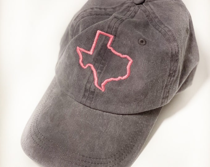 Texas Hat Texas Baseball Cap Monogrammed Hat Monogrammed Texas Hat ...