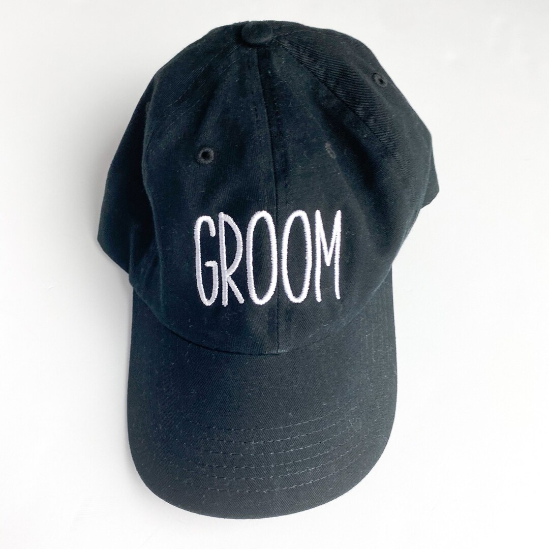 Groom Hat, Personalized Engagement Gift, Couples Hats, Newlywed Hats ...