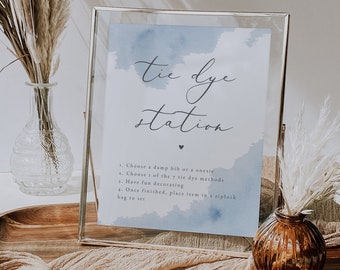 Tie Dye Station Sign - Etsy