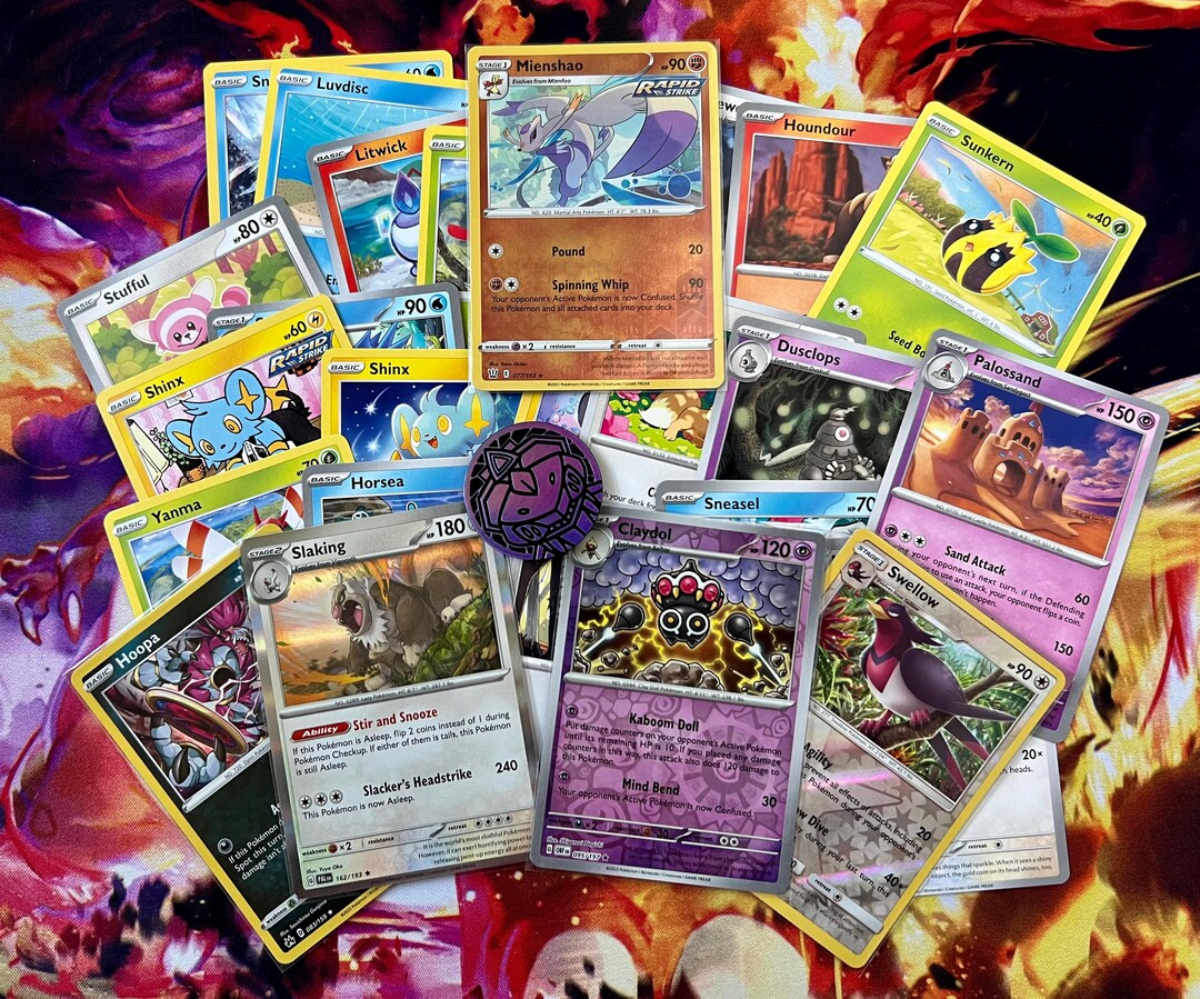Pokemon 25 Card Bundle / Mystery Pack - Etsy