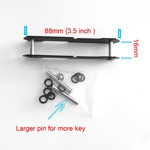 Customize Compact Key Holder Keychain Organizer, Aluminum Key Holder ...