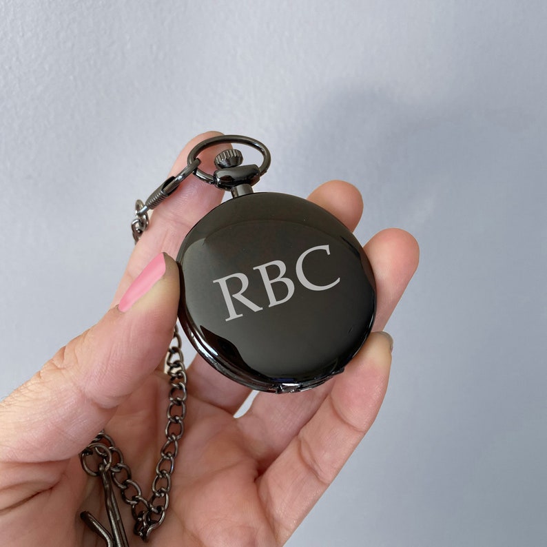 Personalized Laser Engraved Pocket Watch, Stainless Steel Pendant ...