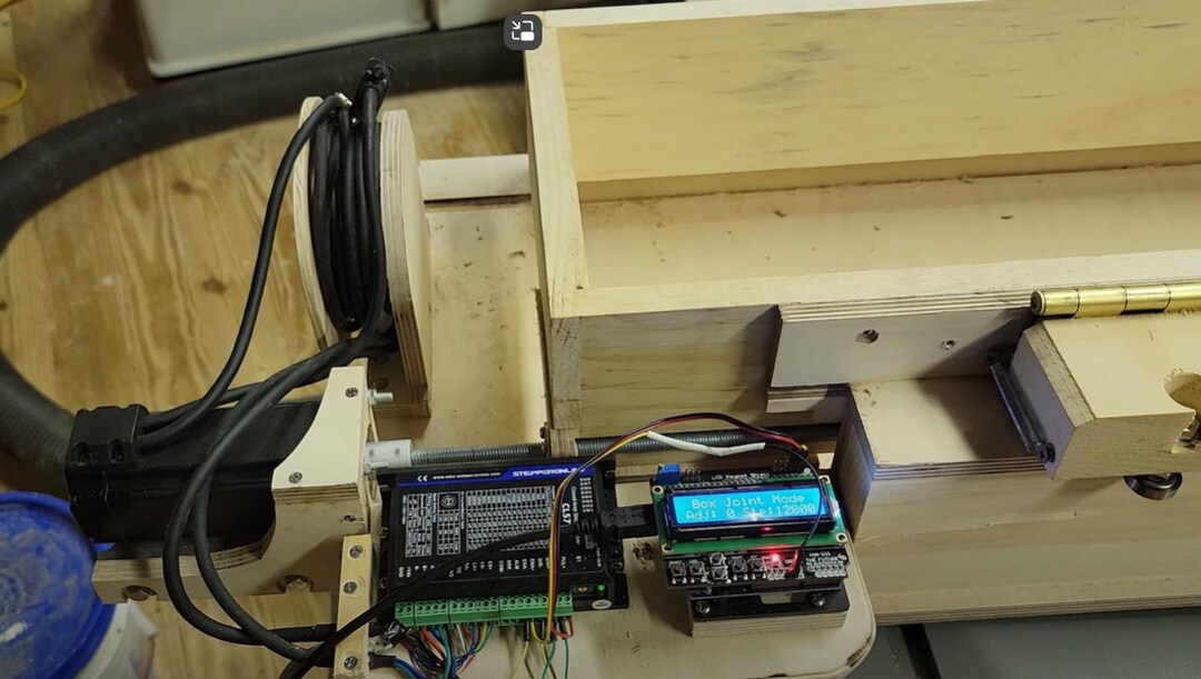 Box Joint Jig Arduino Code And Comments For A Stepper Driven Box Joint 7328