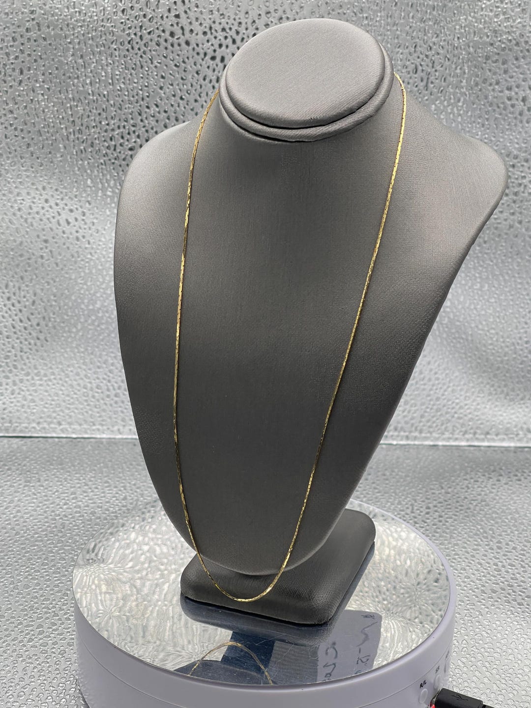 Ladies 14 Karat Solid Yellow Gold Cobra Link Chain - Etsy