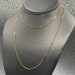 Ladies/gents 14 Karat Yellow Gold Cobra Link Chain - Etsy