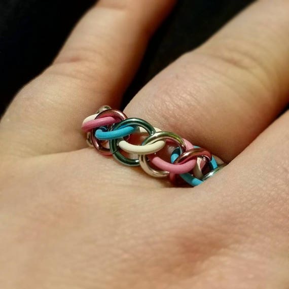 Trans Pride Ring | Etsy