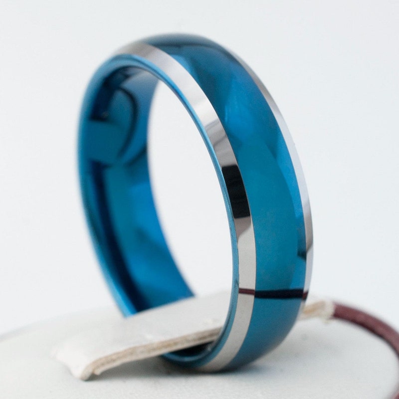 Blue Wedding Bands - Etsy
