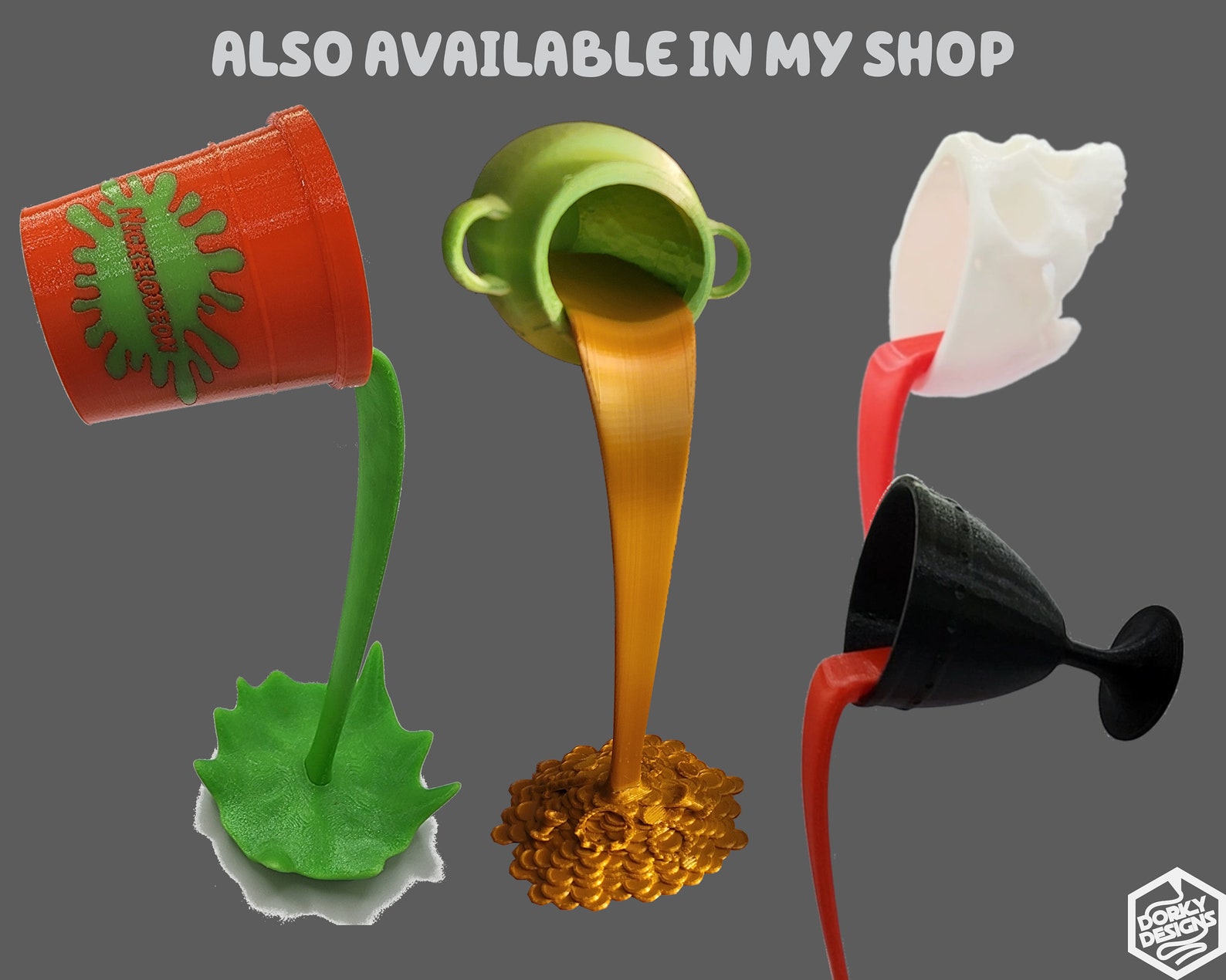 Magic Floating Spilling Nickelodeon Slime Bucket - Etsy