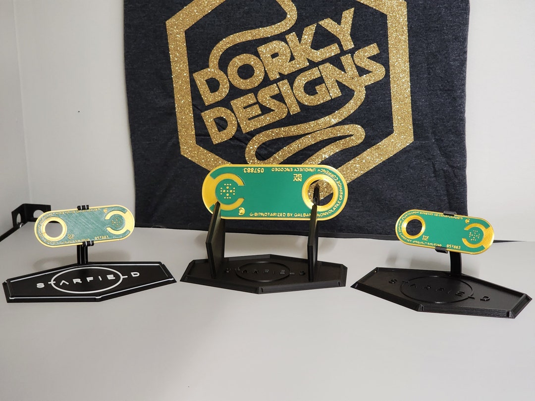 Starfield Credit Stick & Display Game Sized Cred Sticks - Etsy Singapore