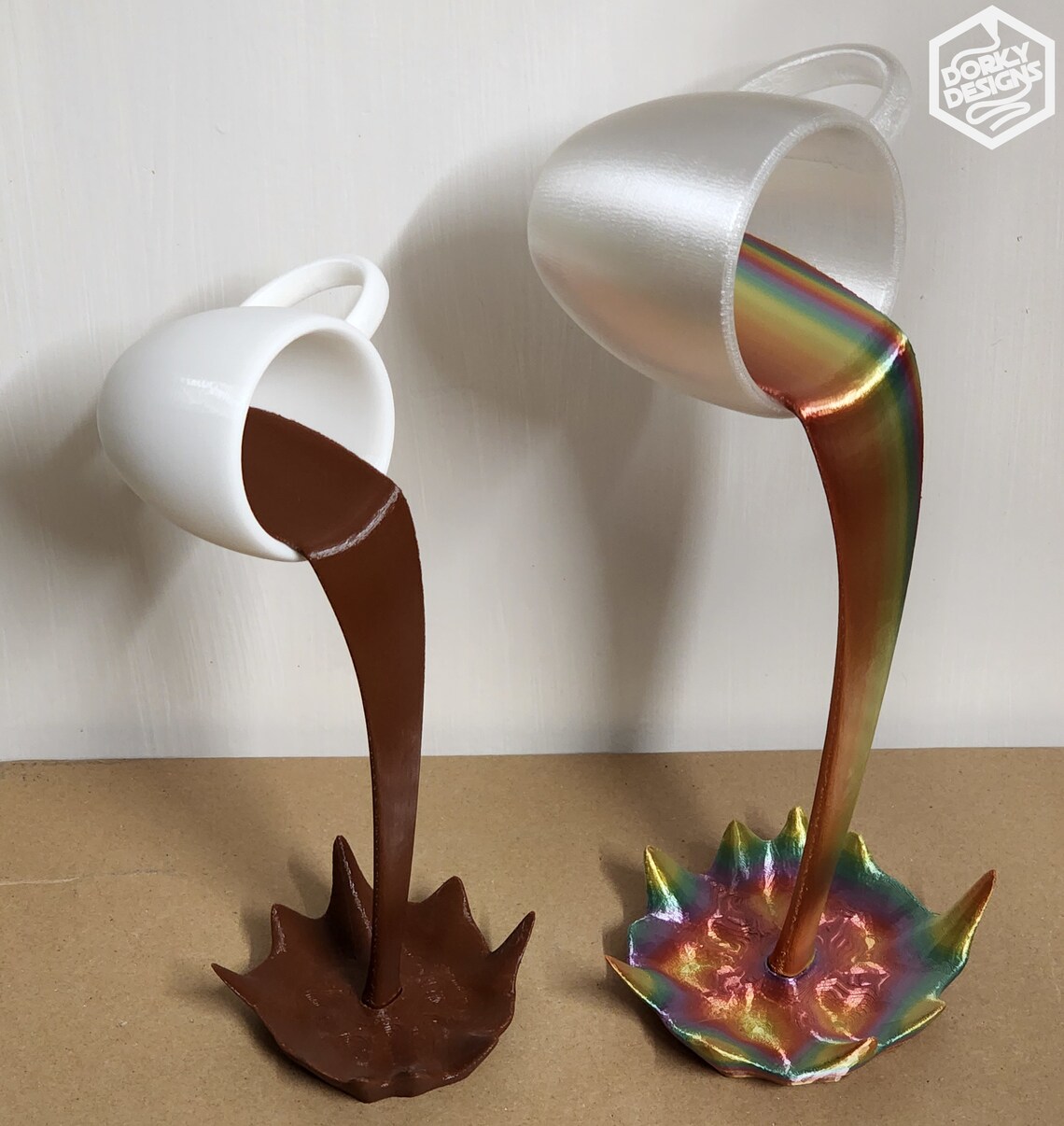 Floating Spilling Coffee Cup - Etsy
