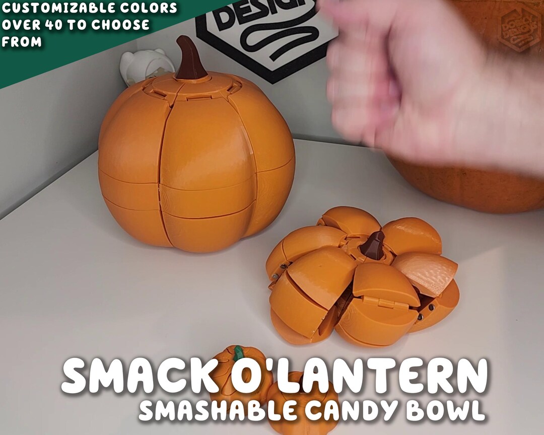 Smack O'lantern | the Smashable Pumpkin Candy Bowl Trendy Jack O ...