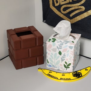 Gamer Mario Themed Tissue Box & Toilet Paper Covers | Warp Pipe ...