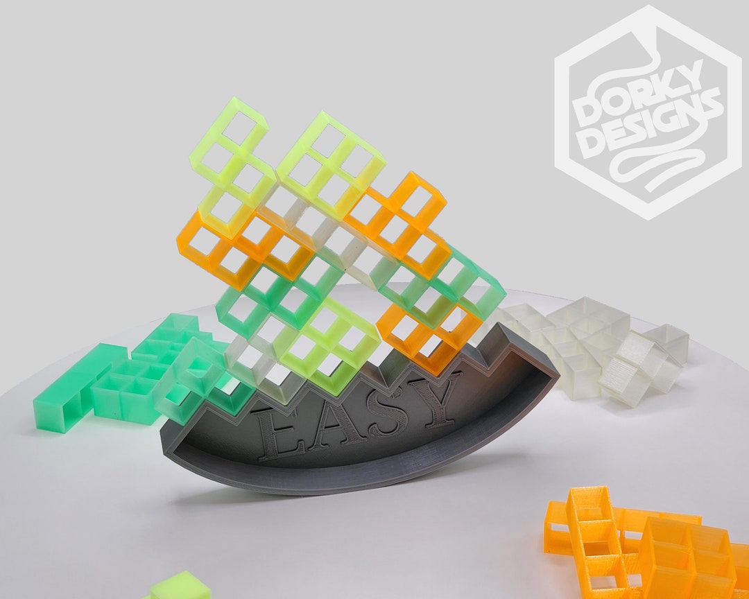 Tilt Stacker Balance Game - Etsy