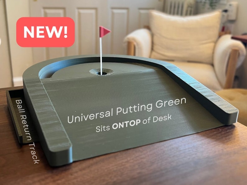 Desktop Golf | 3d Printed Desk Table Top Tabletop Cubicle Sport Sports ...