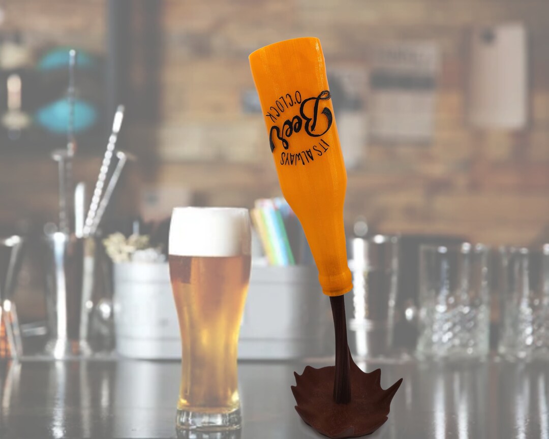 Floating Beer Bottle Magic Bottle Spill Home Decor Kitchen Decoration ...