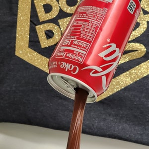 Floating Soda Can | Magic Coca Coke Spill Home Decor Kitchen Decoration ...