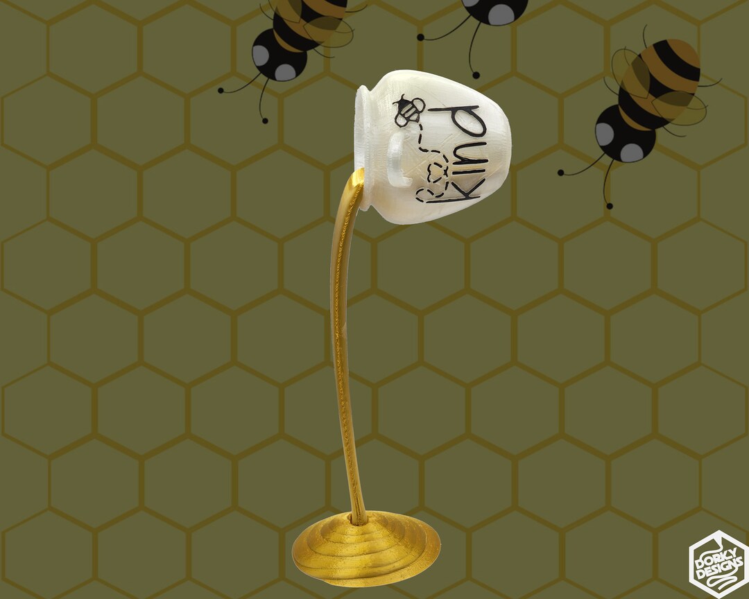 Floating Spilling Honey Pot | Bee Kind Magic Honey Jar Spill - Etsy