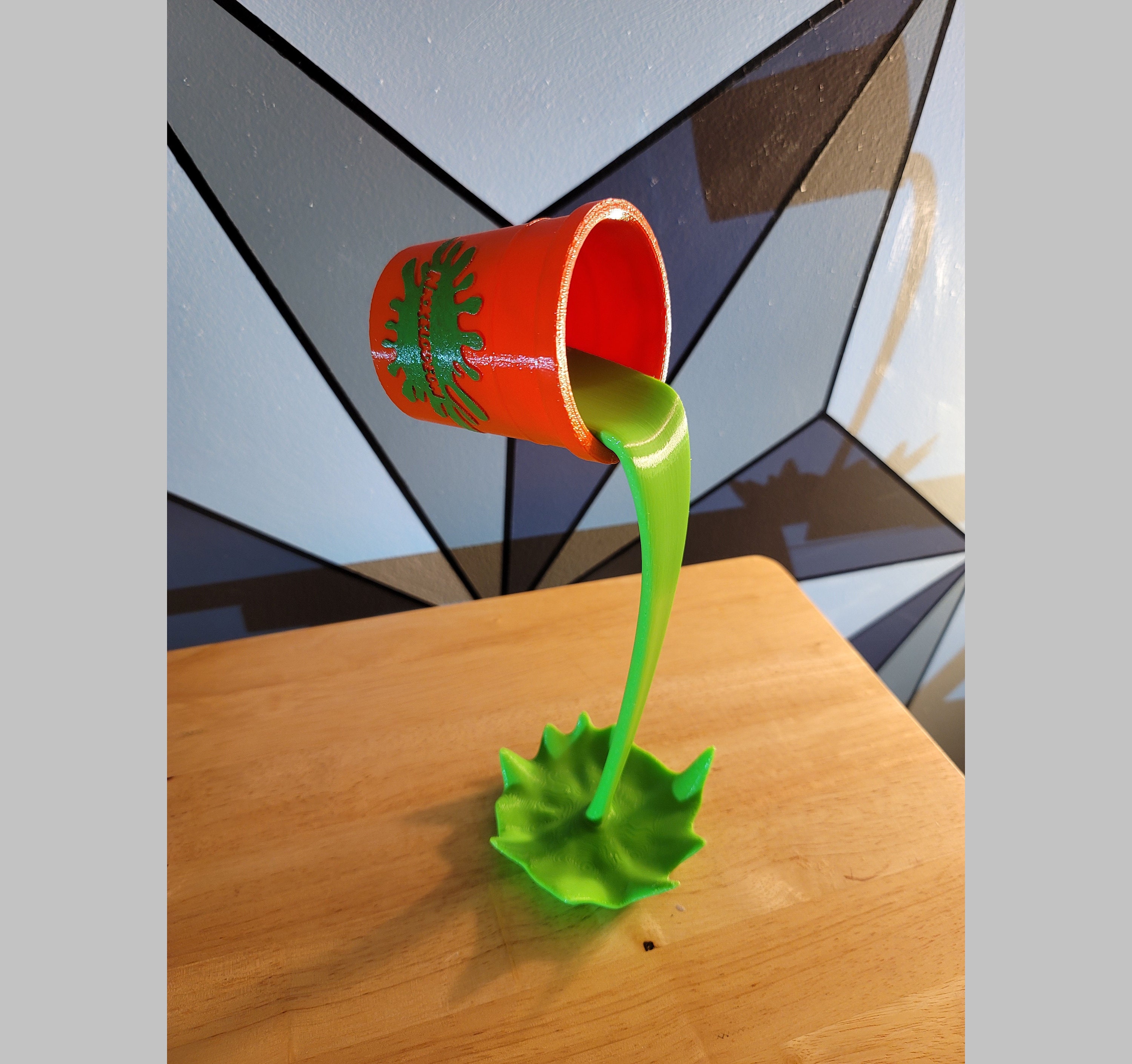 Magic Floating Spilling Nickelodeon Slime Bucket | Etsy