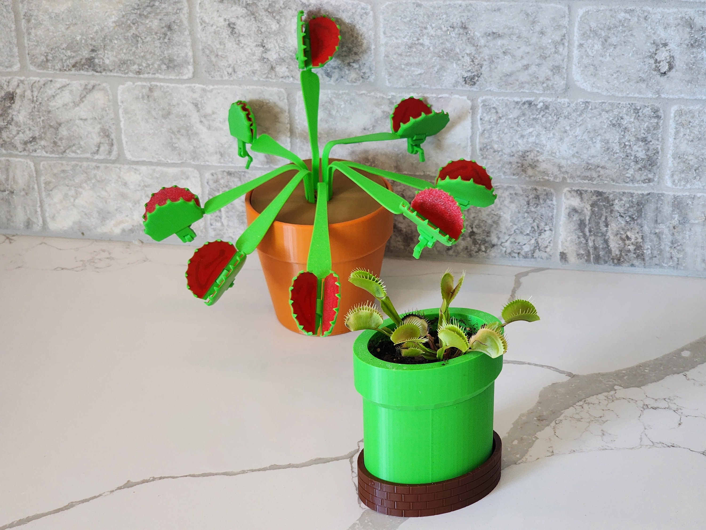 Venus Flytrap Snack Clips 3D Printed Plant | Each Trap is A Bag Clip ...