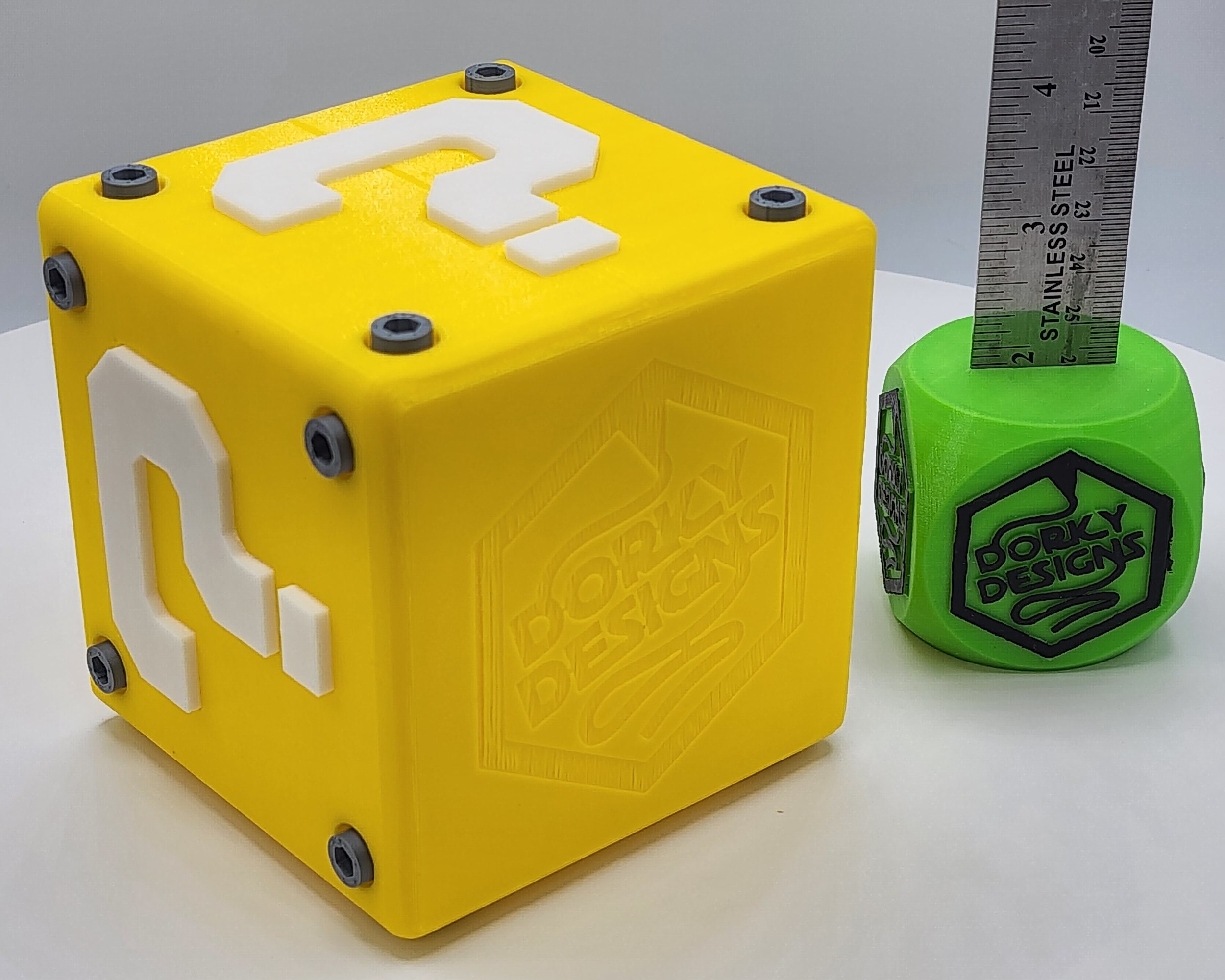 Super Mario Bros Coin Bank Storage Box Question Block Video | Etsy México