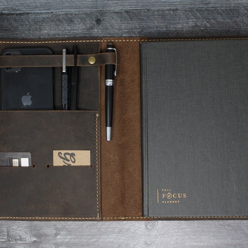 Full Focus Planner Leather Cover FFP Cover Full Focus - Etsy