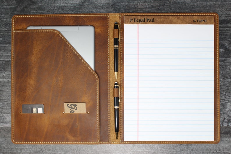 Personalized Leather Padfolios, Leather Padfolios, Leather Portfolio ...