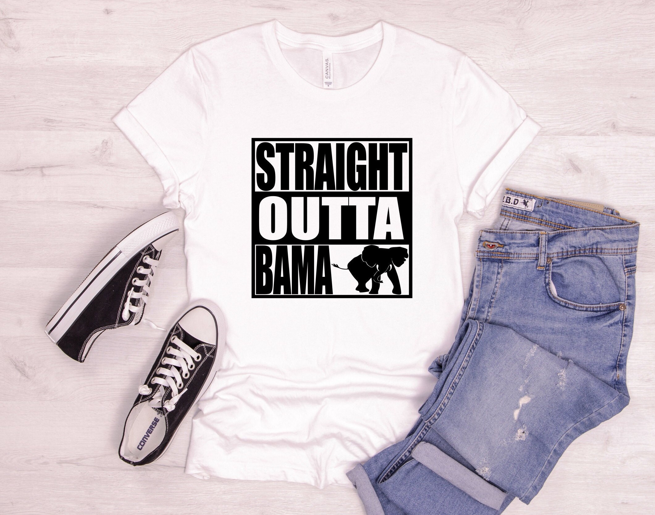 Straight Outta Bama Bama Fans Alabama Svg Roll Tide - Etsy