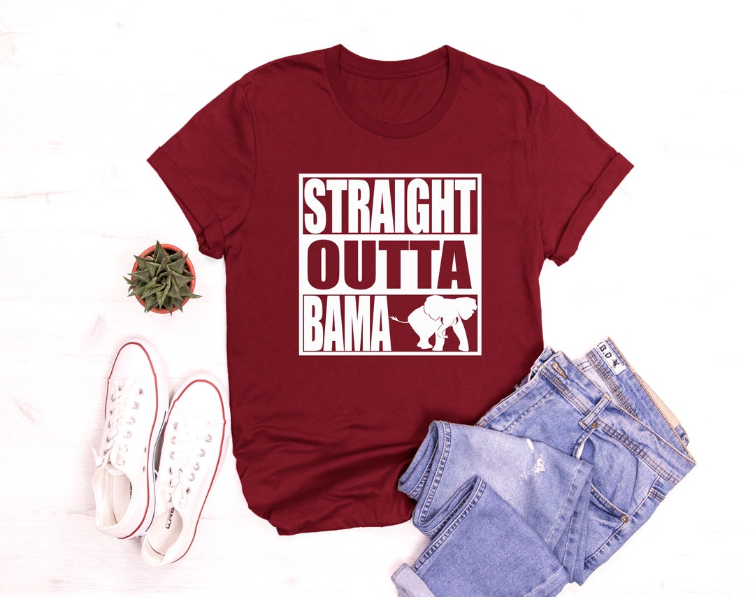 Straight Outta Bama Bama Fans Alabama Svg Roll Tide - Etsy