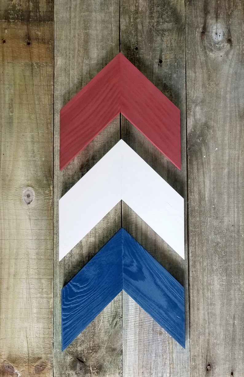 Wood Chevron Arrows Wood Chevron Wall Decor Chevron Arrows - Etsy